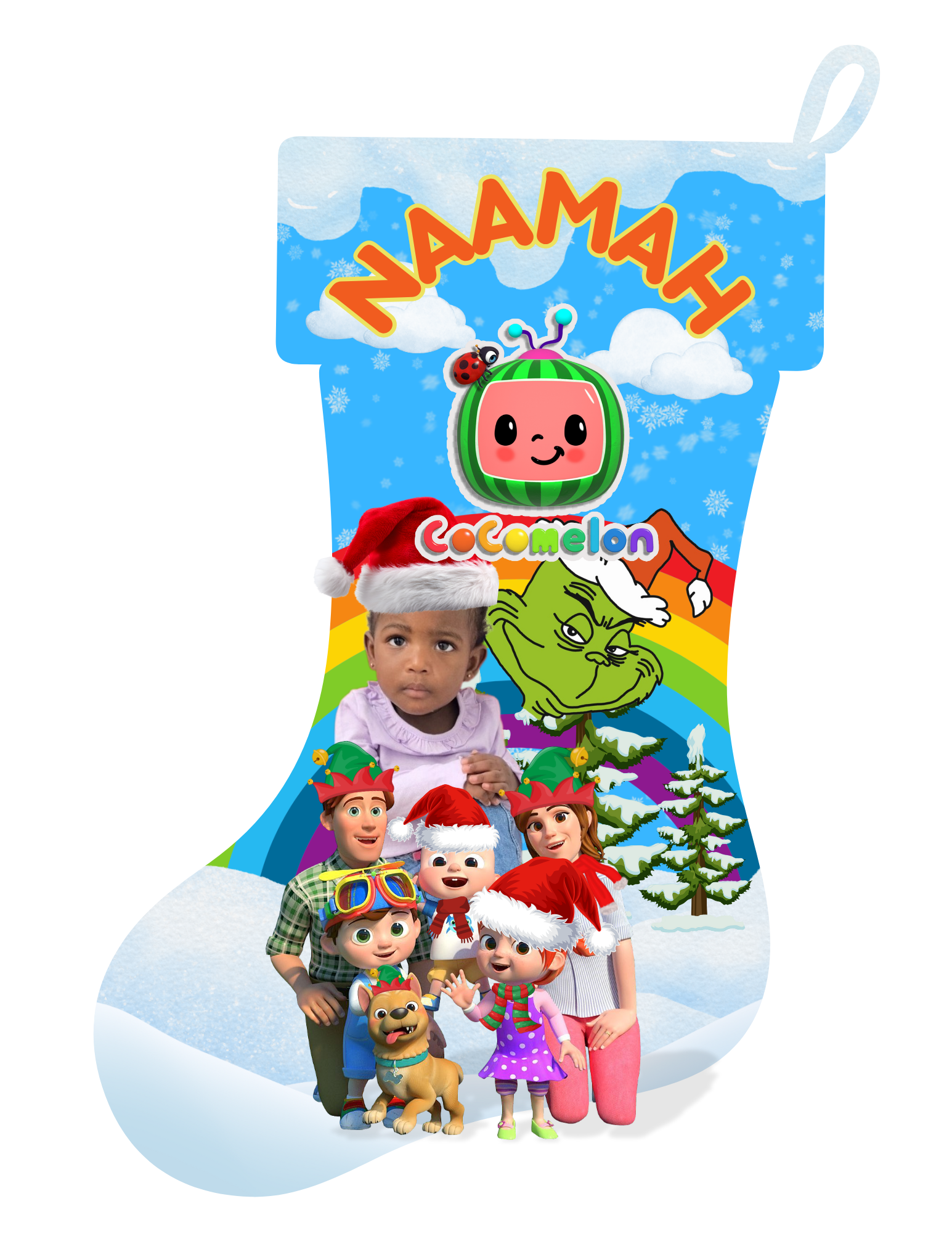 Coco melon Stocking – Creation's By Monique